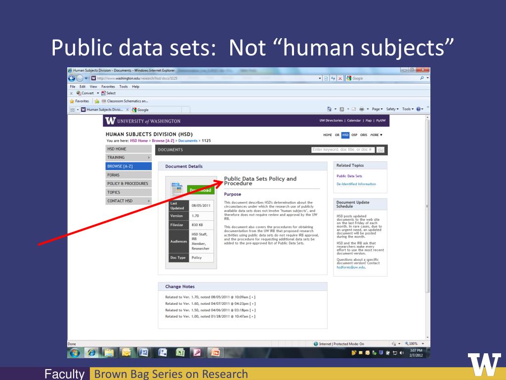 PPT - Protection of Human Subjects in Research PowerPoint Presentation ...