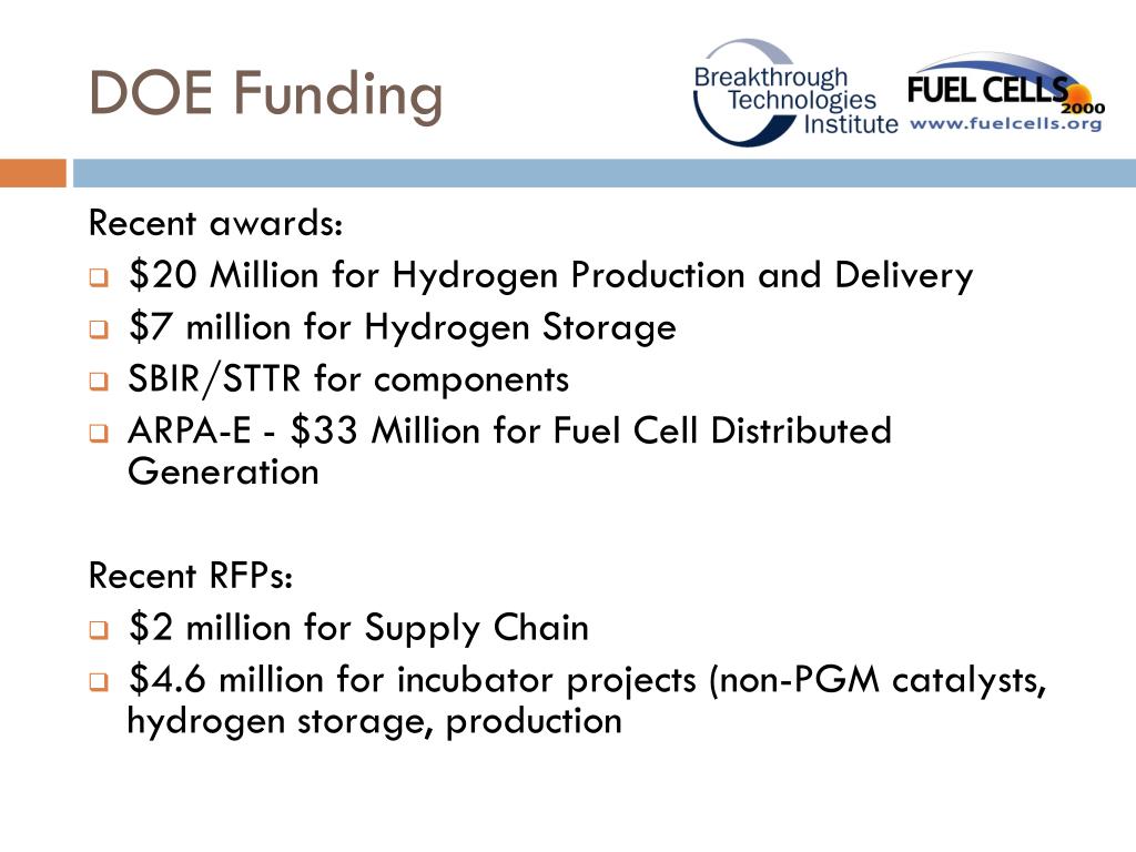 PPT - U.S. Fuel Cell Industry OPPORTUNITIES In JAPAN PowerPoint ...