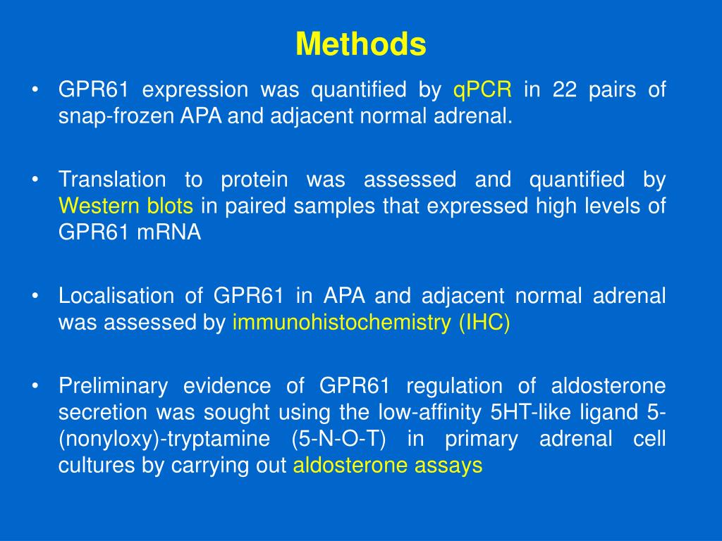 PPT - Is GPR61, an orphan G Protein-Coupled Receptor, a candidate ...