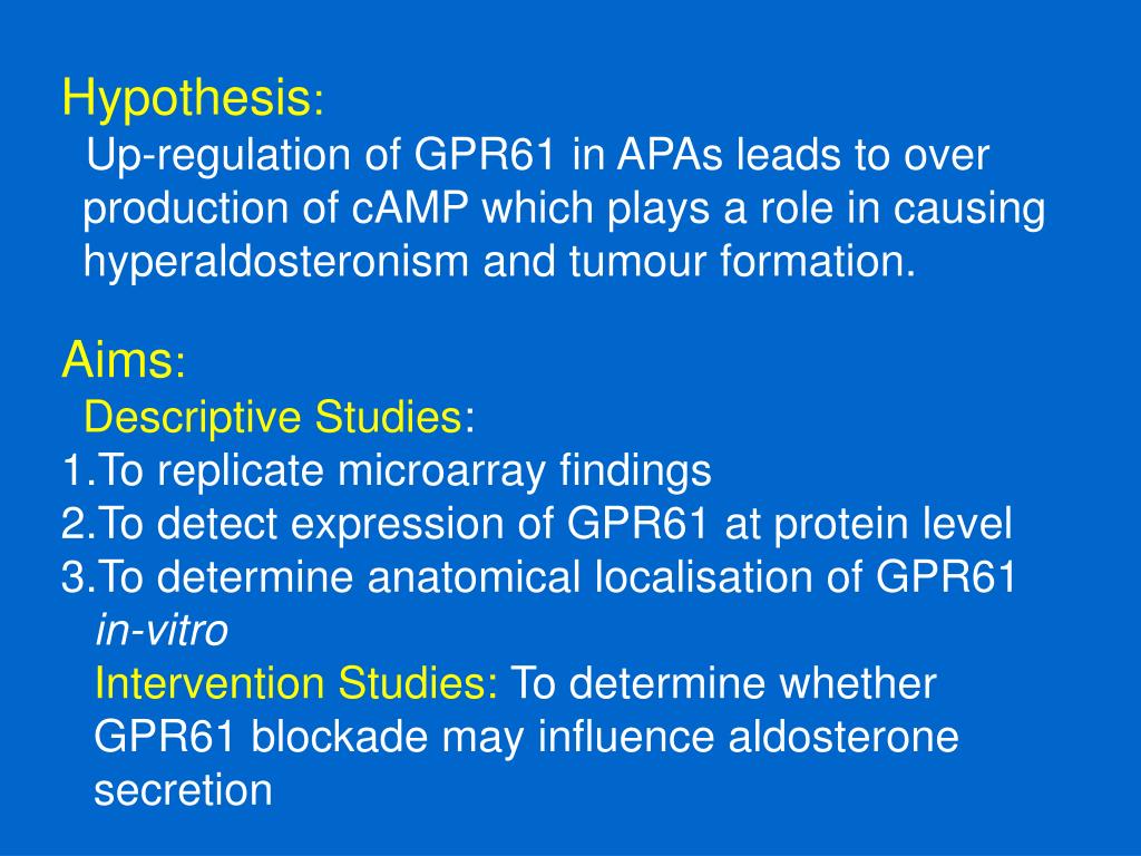 PPT - Is GPR61, an orphan G Protein-Coupled Receptor, a candidate ...
