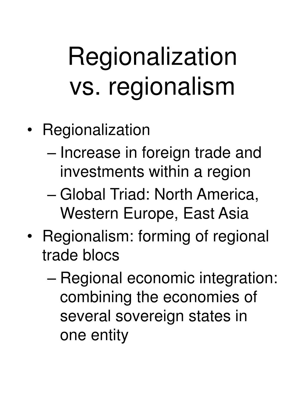 PPT - BUSINESS IN EAST AND SOUTHEAST ASIA Market areas and regionalism ...