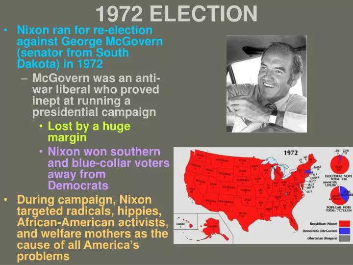 PPT - 1972 ELECTION PowerPoint Presentation, free download - ID:2761890