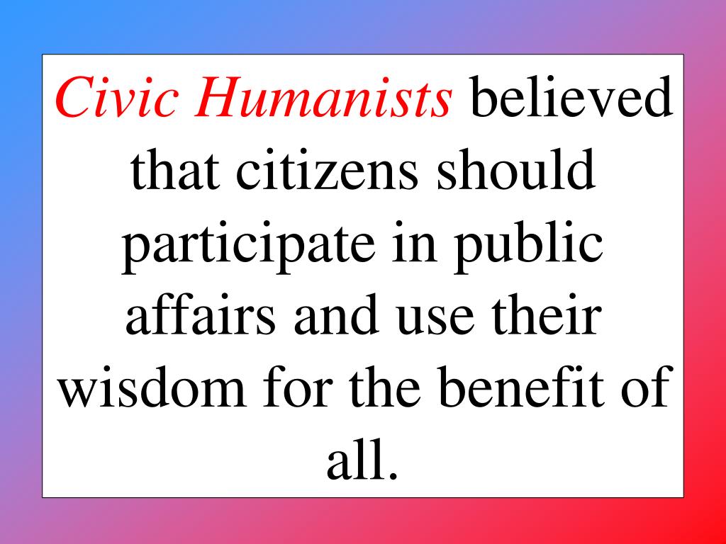 PPT - HUMANISM THE IDEOLOGY OF THE RENAISSANCE PowerPoint Presentation ...