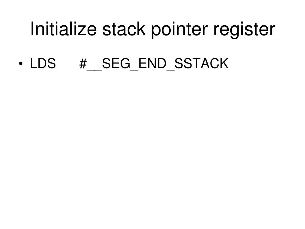 PPT - Intro. to CodeWarrior™--Running Assembly Programs on the ...