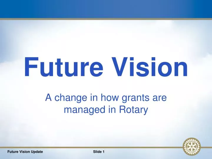 PPT - Future Vision PowerPoint Presentation, free download - ID:2762951