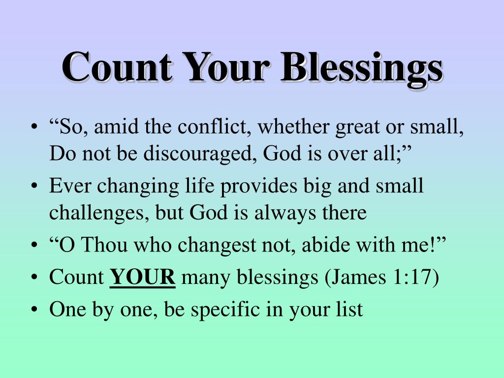 PPT - Count Your Blessings PowerPoint Presentation, free download - ID ... PPT - Count Your Blessings PowerPoint Presentation, free download - ID ...