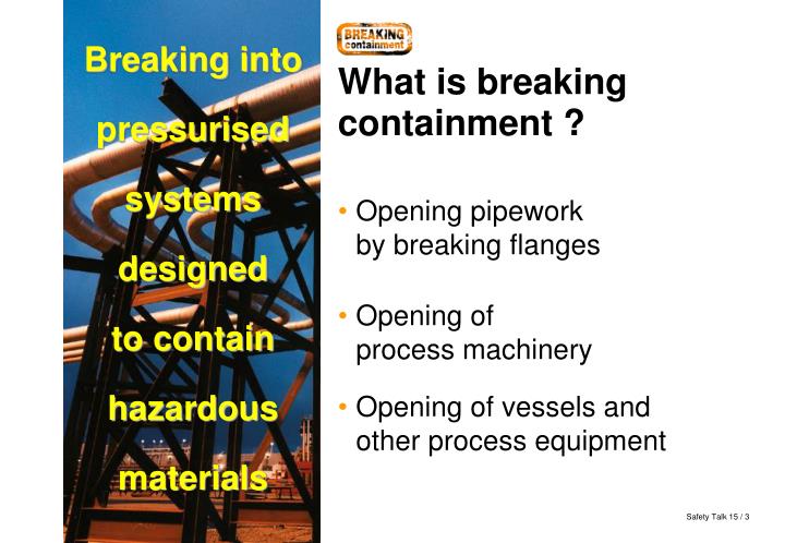 PPT - Safety Talk 15 PowerPoint Presentation - ID:2763593