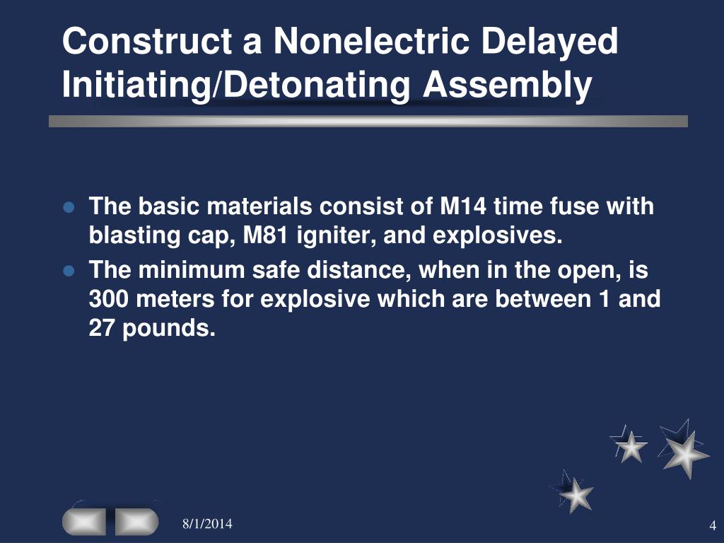 PPT - MODERNIZED DEMOLITION INITIATORS (MDI) (051-193-1002) (051-193 ...