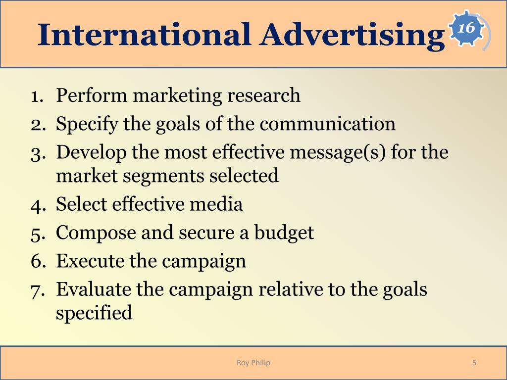 PPT - Chapter 16 Integrated Marketing Communications and International ...