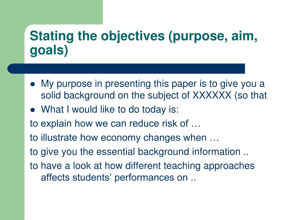 PPT - Oral presentation of scientific research article/paper PowerPoint ...