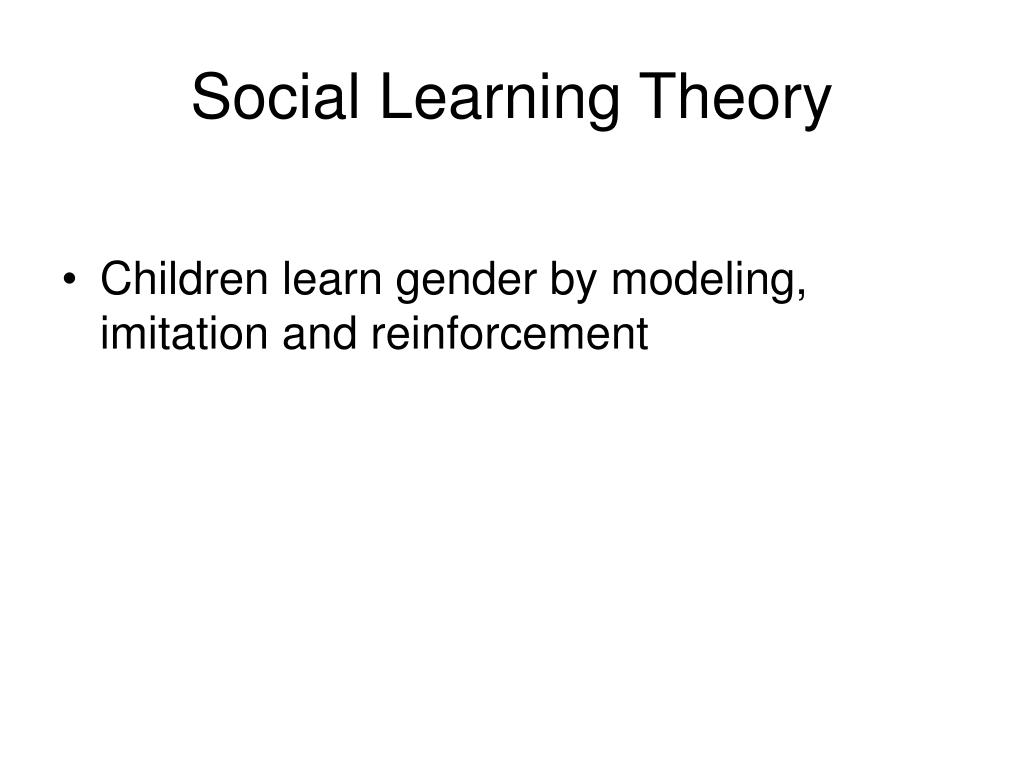 PPT - Theoretical Perspectives on Sex and Gender PowerPoint ...