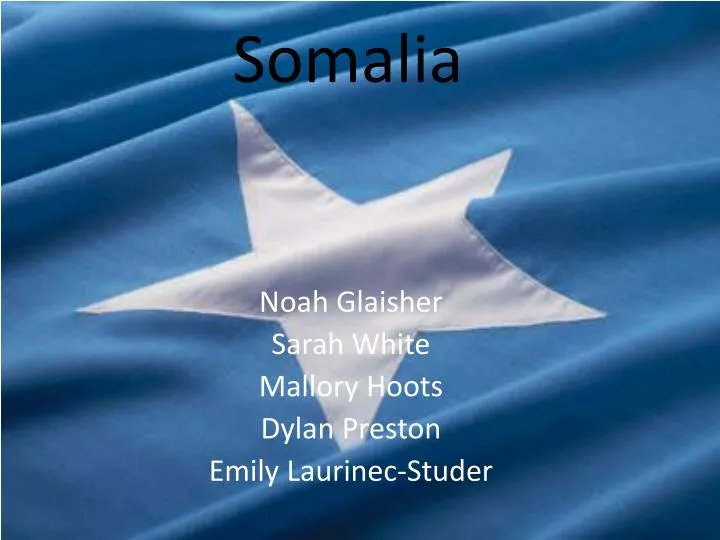 PPT - Somalia PowerPoint Presentation, free download - ID:2764615