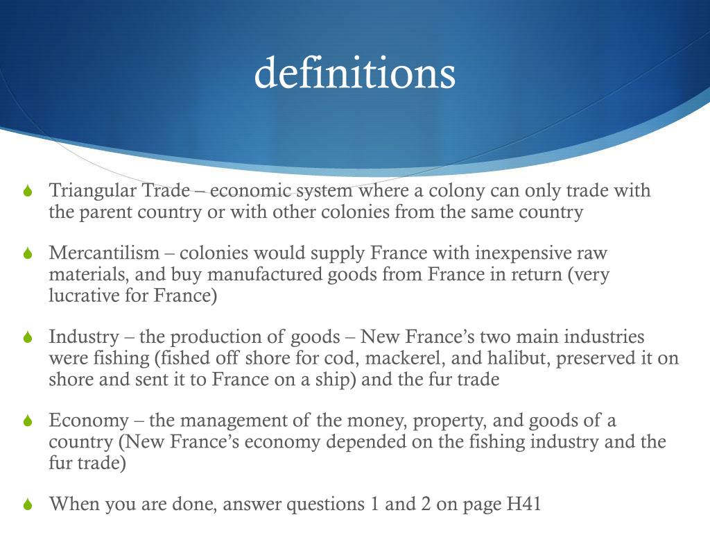 PPT - Economy of New France PowerPoint Presentation, free download - ID ...
