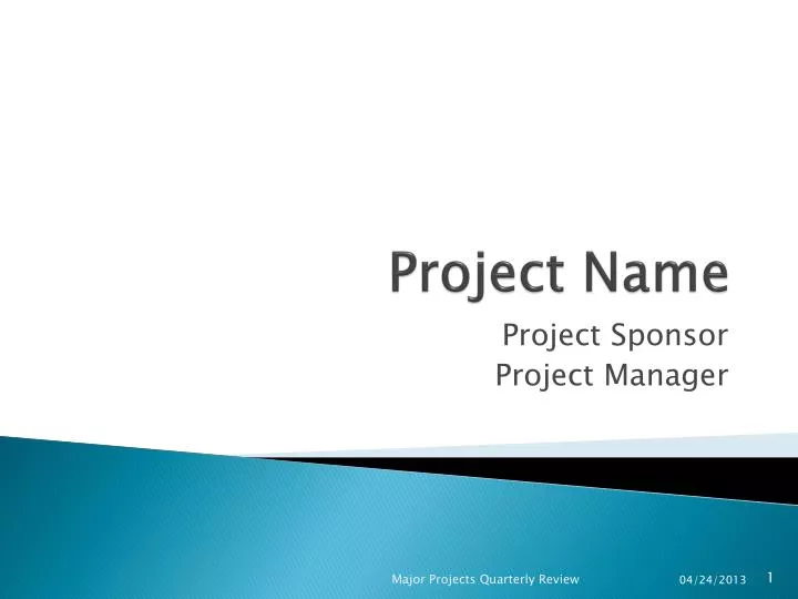 PPT - Project Name PowerPoint Presentation, free download - ID:2764950
