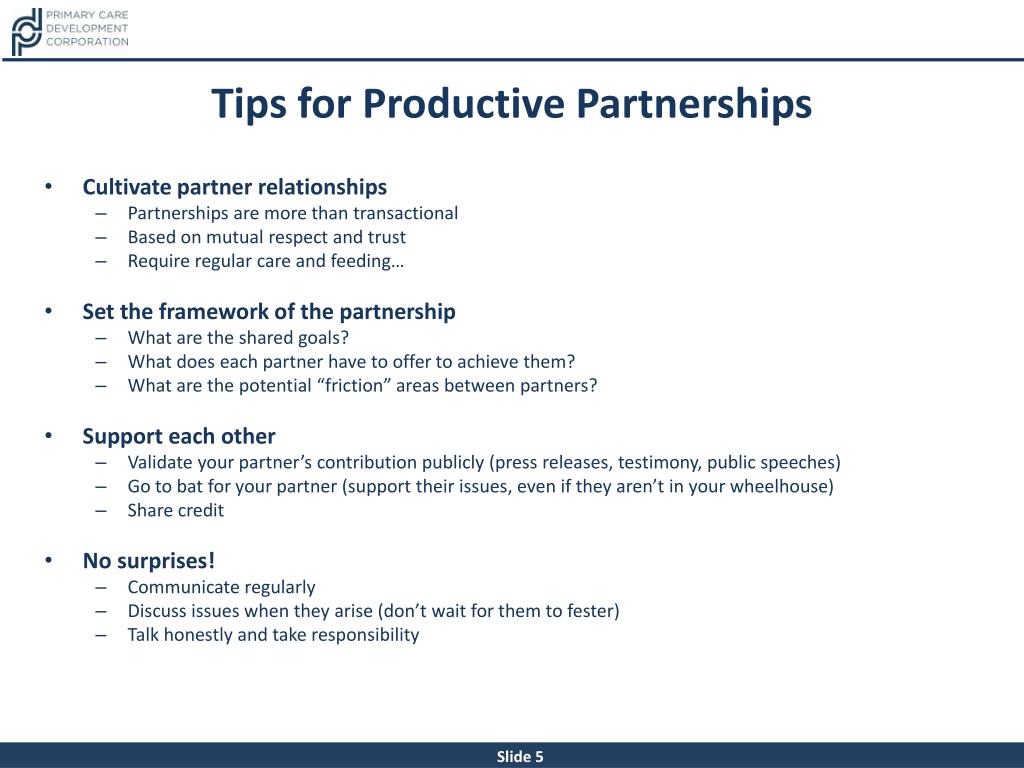 PPT - Partnerships for Primary Care Growth and Sustainability ...