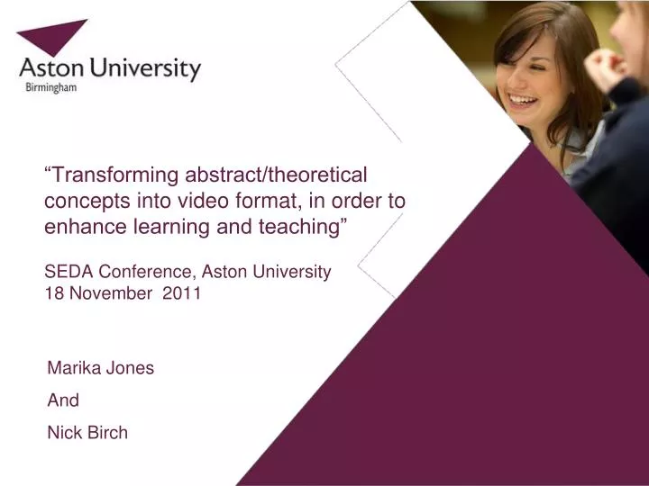 PPT - Marika Jones And Nick Birch PowerPoint Presentation, free ...