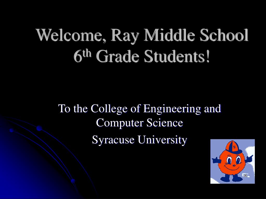 PPT - Engineering and Computer Science Tour for 6th Grade Students at ...