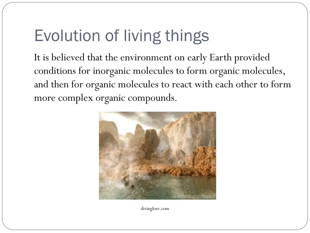 PPT - Life on Earth Topic 5: Evolution of Living Things PowerPoint ...