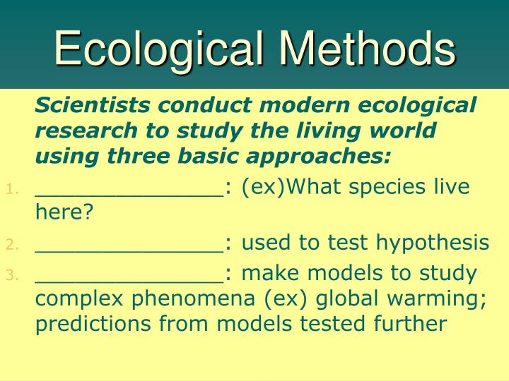 PPT - Ch.3 THE BIOSPHERE PowerPoint Presentation - ID:2768058