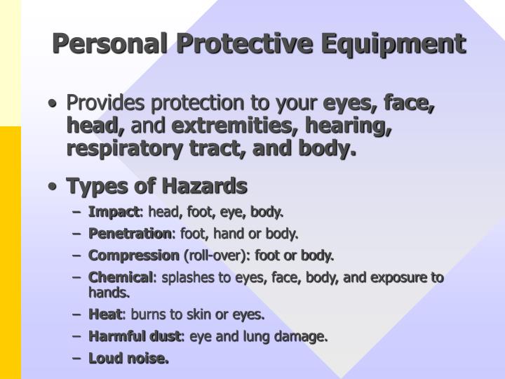 PPT - Personal Protective Equipment PowerPoint Presentation - ID:2768334
