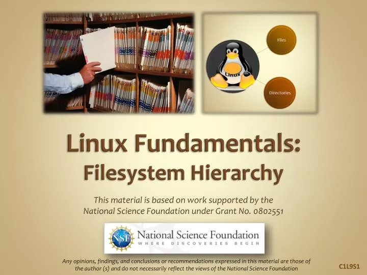 PPT - Linux Fundamentals: Filesystem Hierarchy PowerPoint Presentation - ID:2768695