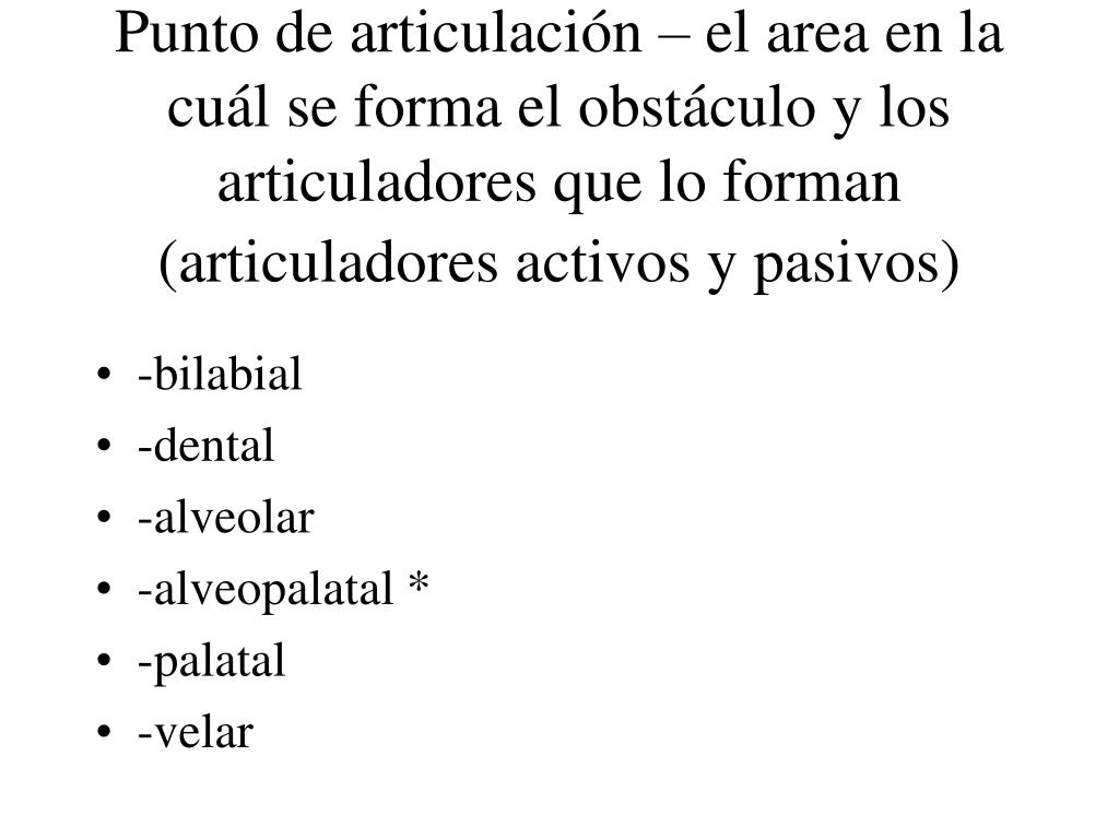 PPT - La fonética – la descripción de los fonos (sonidos) desde la ...