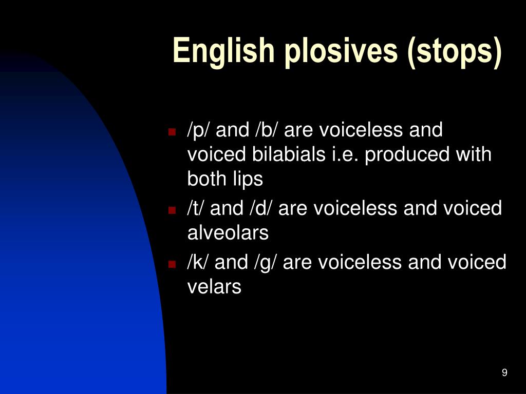 PPT - English Phonetics and Phonology Lesson 3B PowerPoint Presentation ...