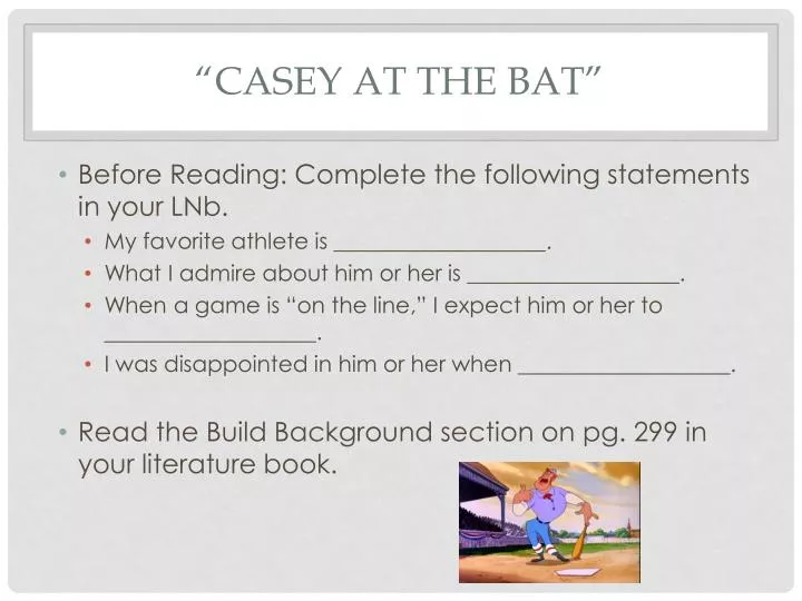 PPT - “Casey at the Bat” PowerPoint Presentation, free download - ID ...