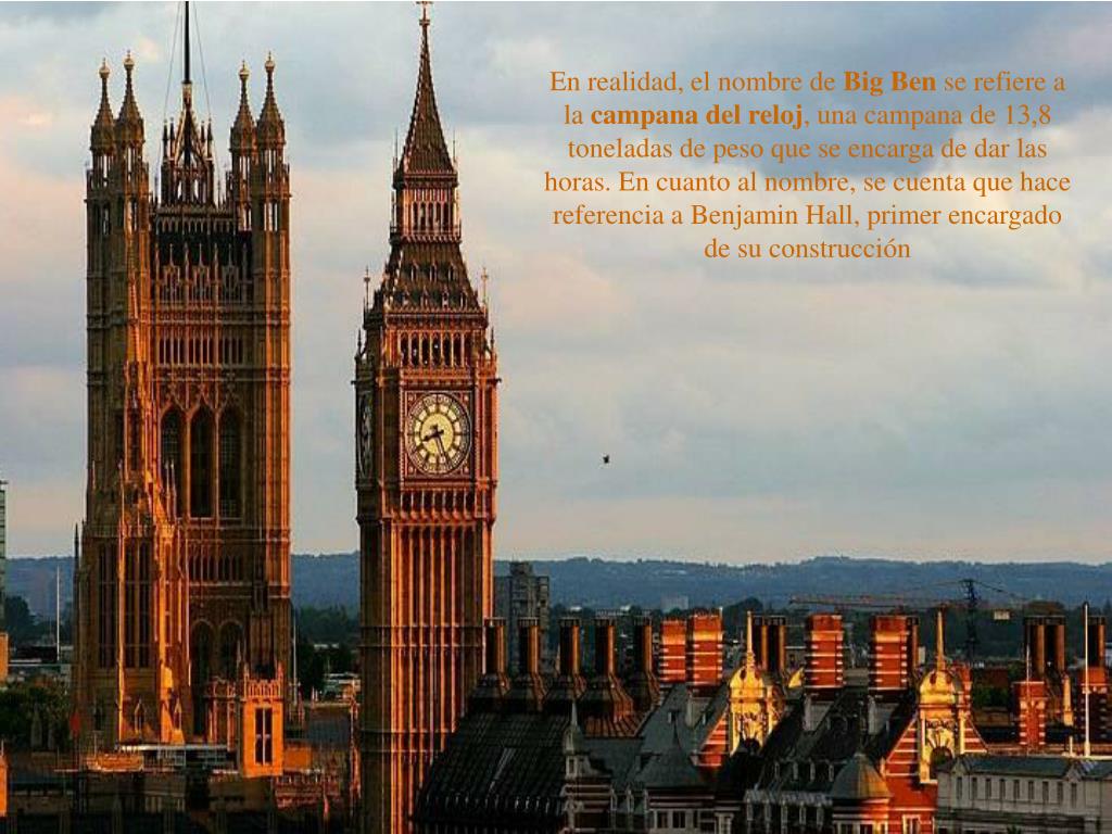 PPT - Aniversario de uno de los grandes símbolos de Londres y del Reino ...