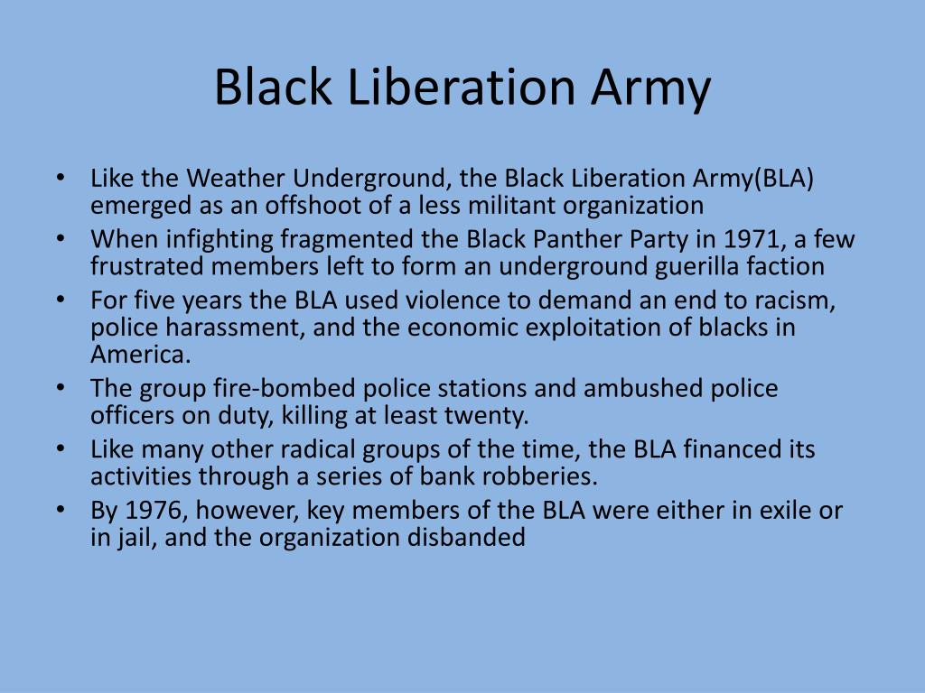 PPT - Protest (1969-1981) Left-Wing Political and Social Violence ...