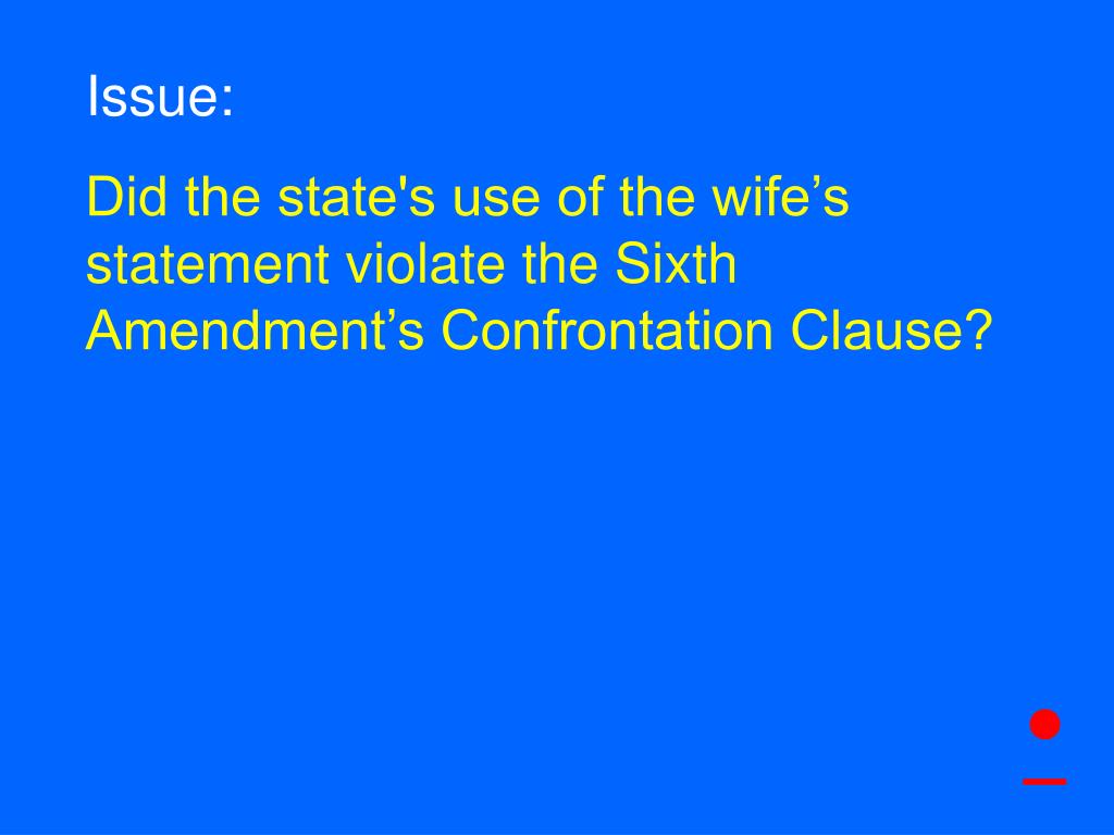 PPT - Confrontation After Crawford v. Washington Jessica Smith ...