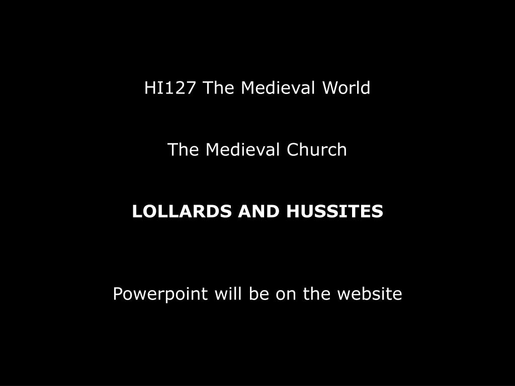 PPT - Lollard Bible, late 14 th century PowerPoint Presentation, free ...