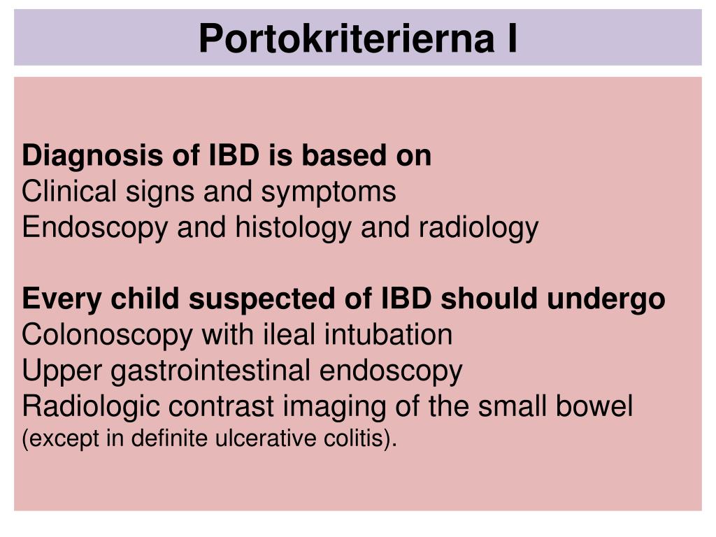 PPT - Utredning och diagnostik av PIBD PowerPoint Presentation, free ...
