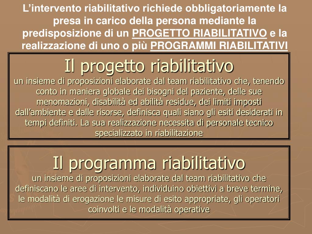 PPT - Maria Pia Ferrari Direttore UOC Med. Riabilitativa Osp. Bellaria ...