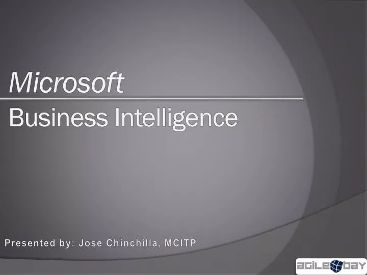 PPT - Microsoft Business Intelligence PowerPoint Presentation, free ...