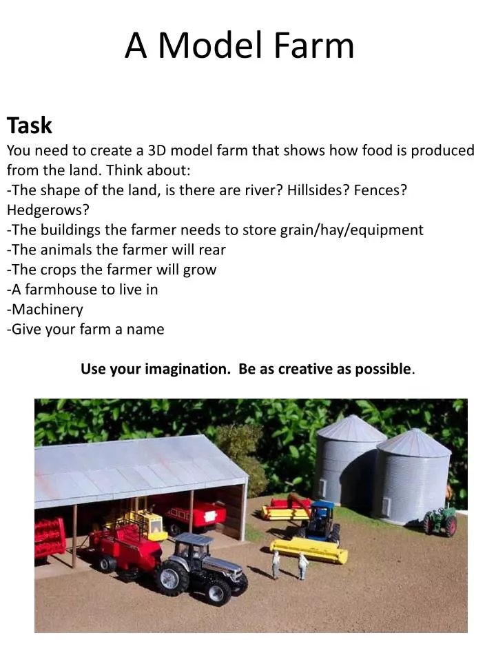 PPT - A Model Farm PowerPoint Presentation, free download - ID:2772135