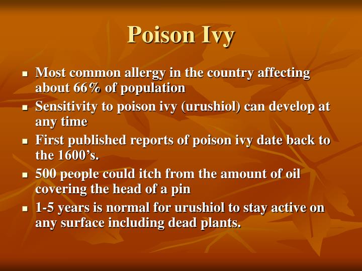 PPT - Poison Ivy PowerPoint Presentation - ID:2772275