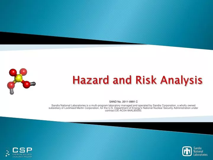 PPT - Hazard and Risk Analysis PowerPoint Presentation, free download ...