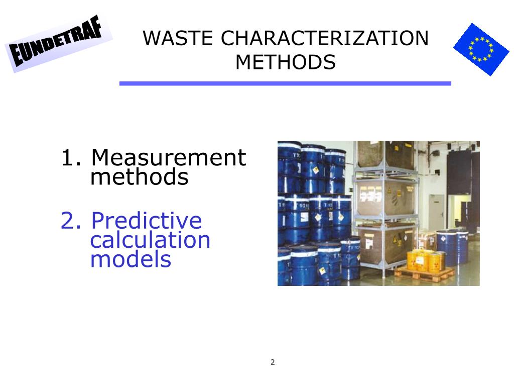 PPT - WASTE CHARACTERIZATION METHODS PowerPoint Presentation, free ... PPT - WASTE CHARACTERIZATION METHODS PowerPoint Presentation, free ...