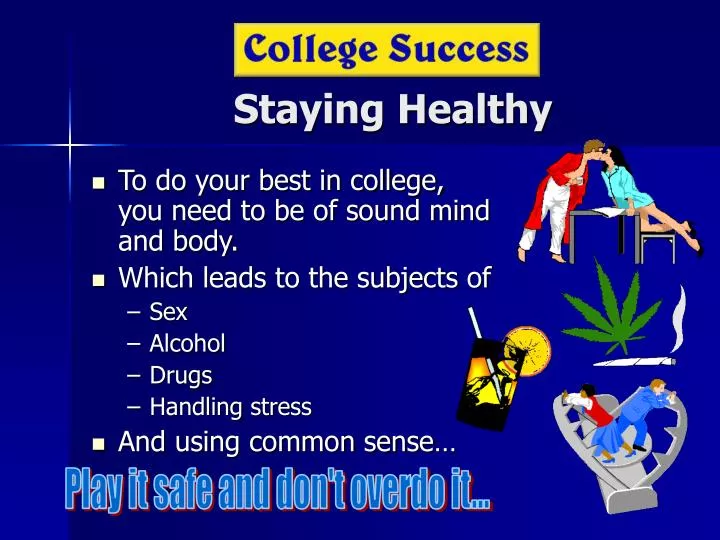 PPT - Staying Healthy PowerPoint Presentation, free download - ID:2774396