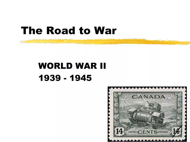 PPT - The Road to War PowerPoint Presentation, free download - ID:2774430