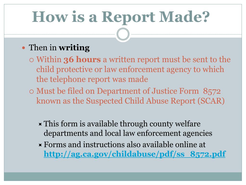 PPT - California Mandated Reporter Training PowerPoint Presentation ...