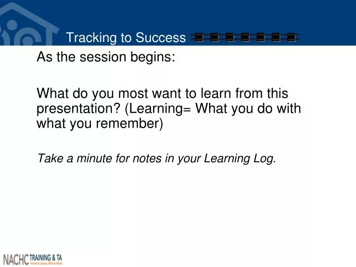 PPT - Tracking to Success PowerPoint Presentation, free download - ID ...
