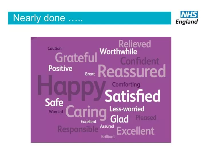 PPT - Nearly done ….. PowerPoint Presentation, free download - ID:2775934