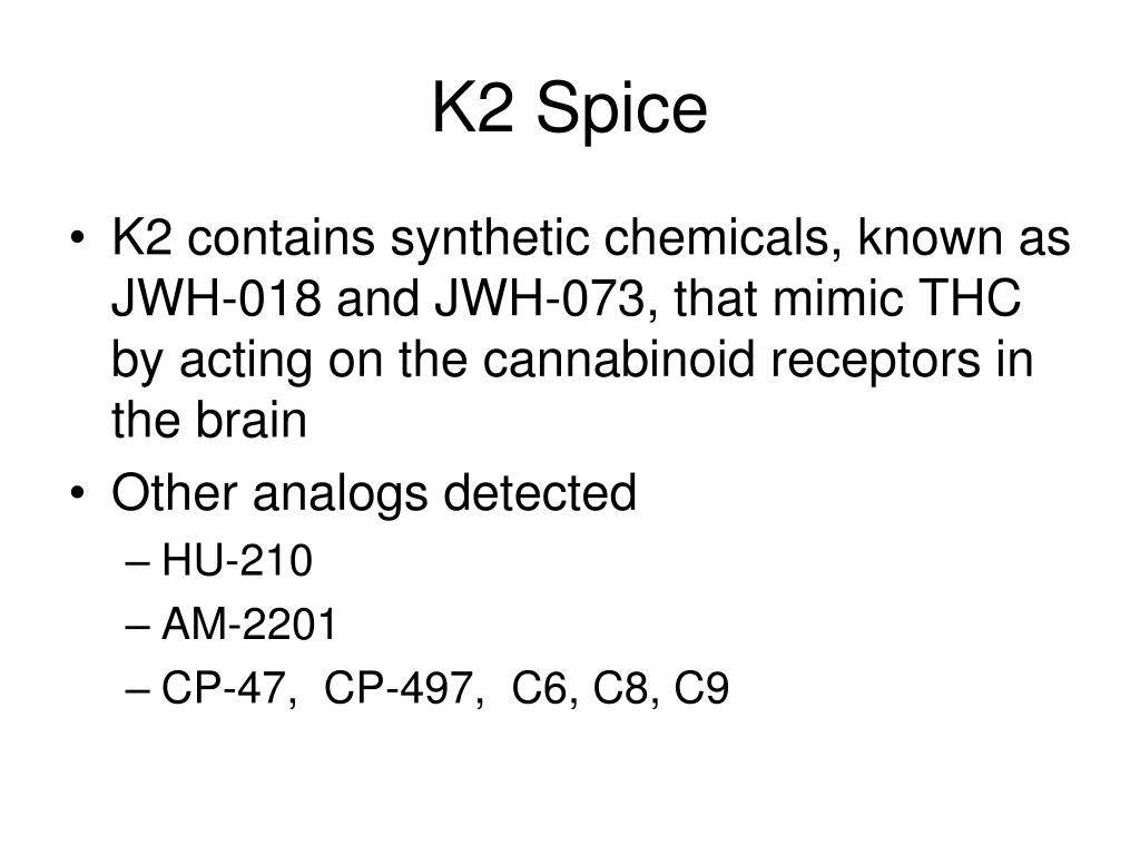 PPT - Current Trends K2/Spice, “Bath Salts” & Others PowerPoint ...