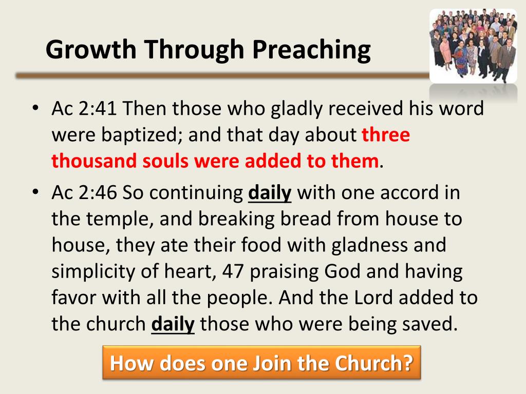 PPT - Lesson 9: Church Growth A look at the growth of the early church ...
