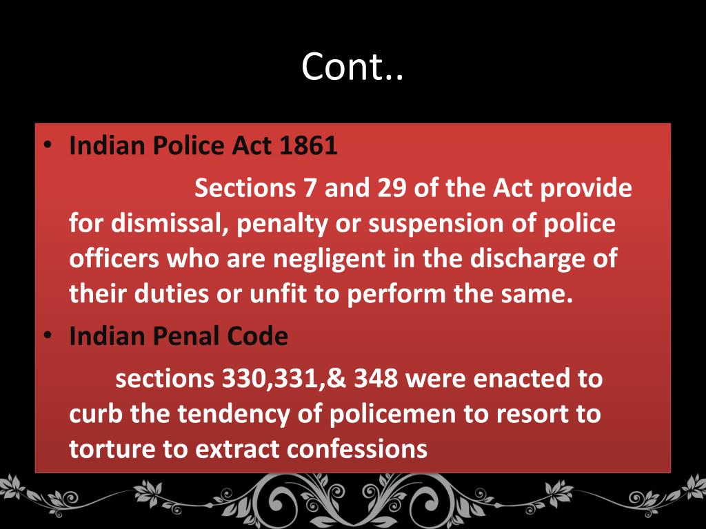 PPT - Police and Custodial Violence in India: A Human Rights ...