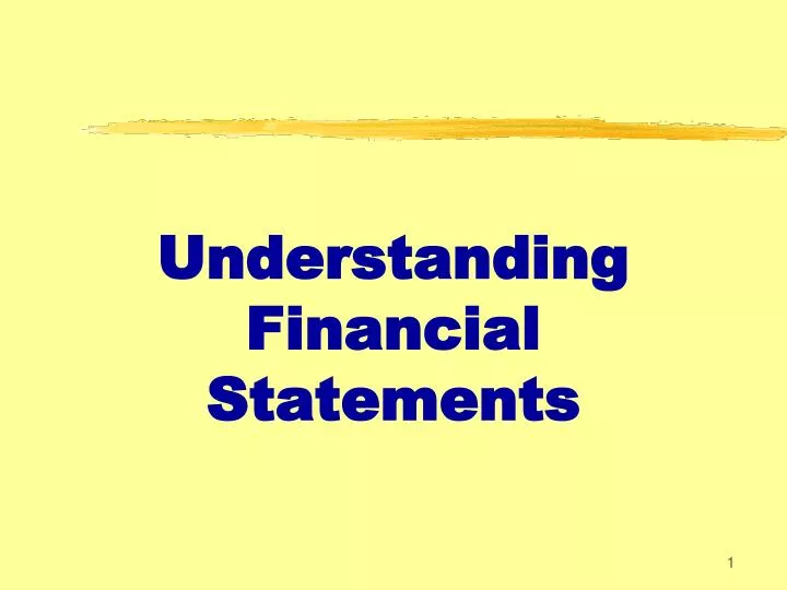 Ppt Understanding Financial Statements Powerpoint Presentation Free