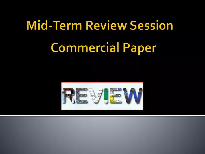 PPT - Mid-Term Review Session PowerPoint Presentation, free download ...