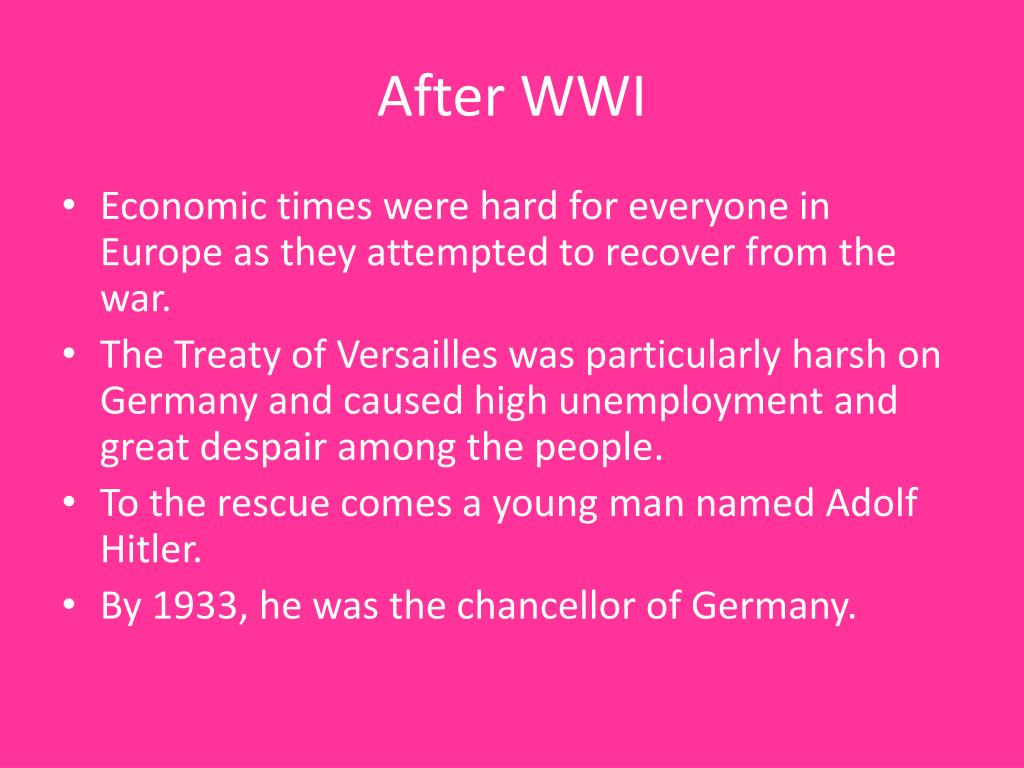 PPT - The Aftermath of WWI, the Russian Revolution & the Treaty of ...